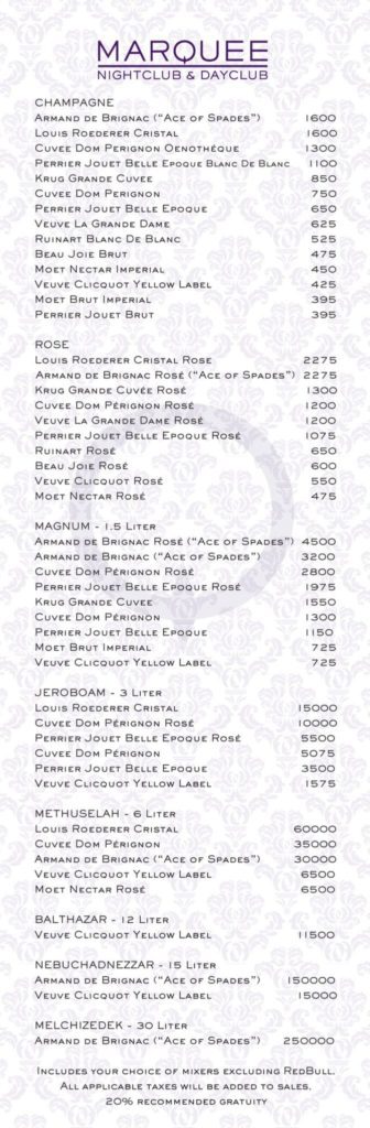 Marquee Bottle Service - #1 VIP Table Deals – Promoter Now